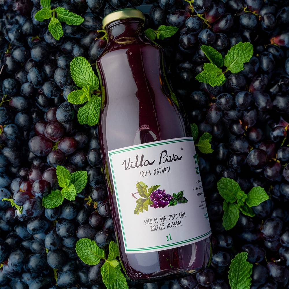 Suco de Uva com Hortelã Villa Piva • 1 litro